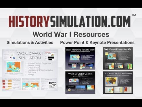 WWI Activities & Simulations - HistorySimulation.com (TM)